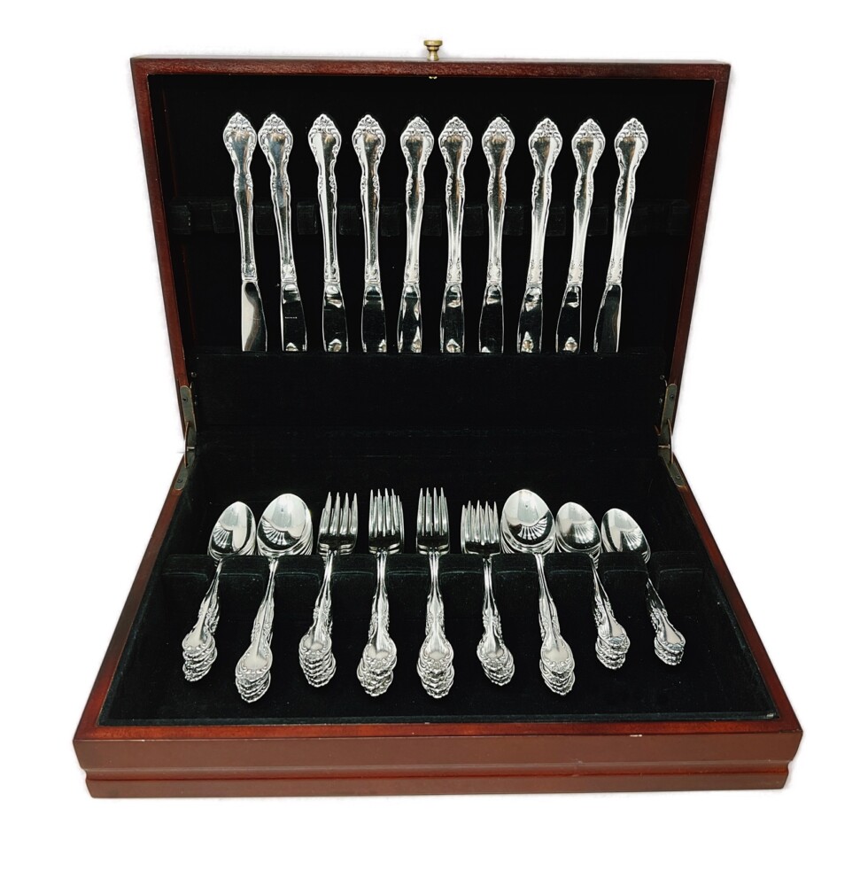 Sterling Silver Flatware Sets Toronto Birks Sterling, Wallace ...