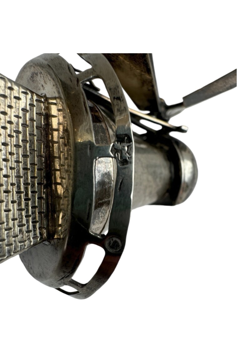 Handcrafted Dutch Miniature Silver Windmill Sculpture - .833 Silver ...