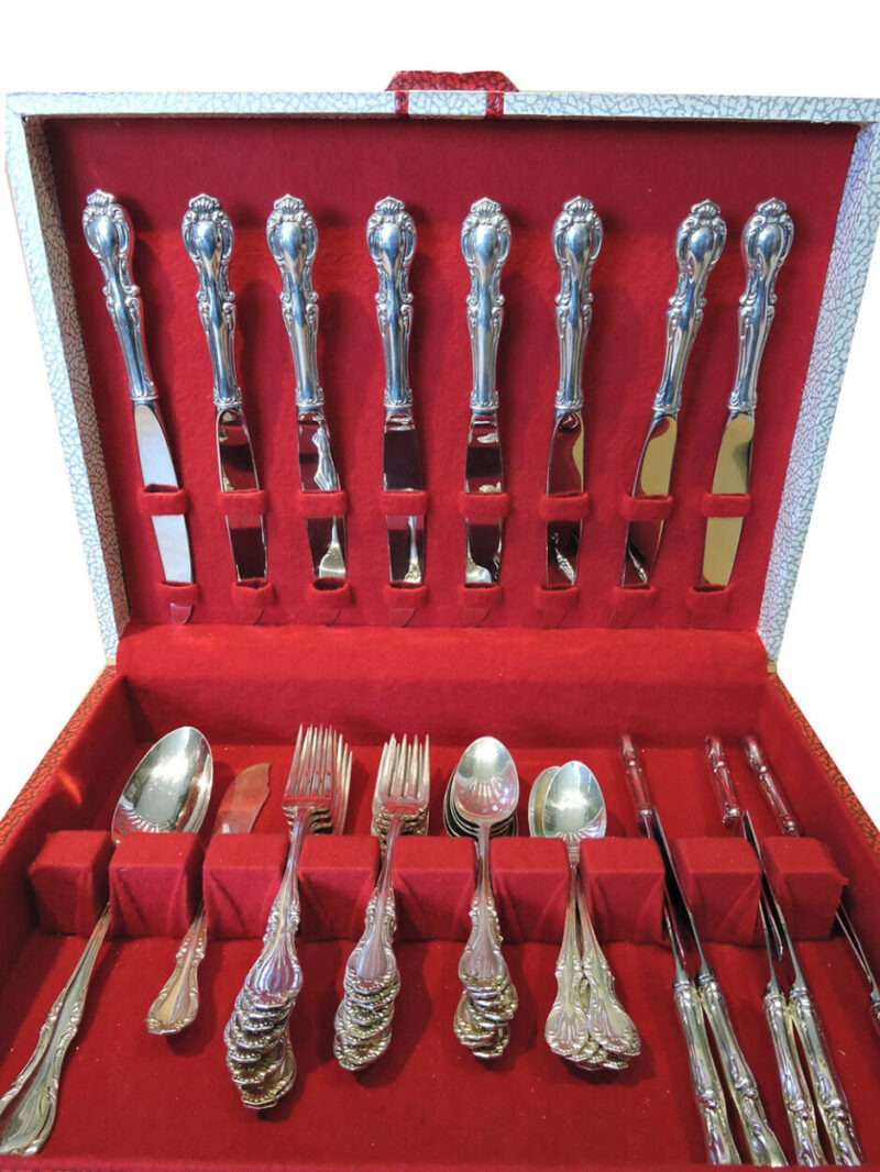 Sterling Silver Flatware Sets Toronto Birks Sterling, Wallace ...